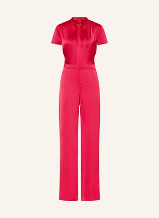 HUGO BOSS Hugo Satin-Jumpsuit Katene rot