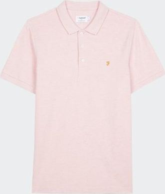 Farah Polo à manches courtes en coton bio - Taille S