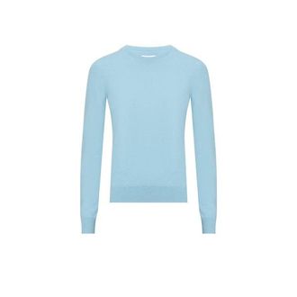 Au Printemps Paris Kaschmirpullover - Blau