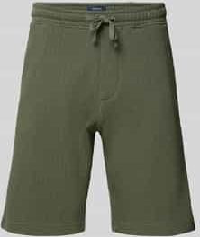 Mc Neal Regular Fit Shorts mit Strukturmuster