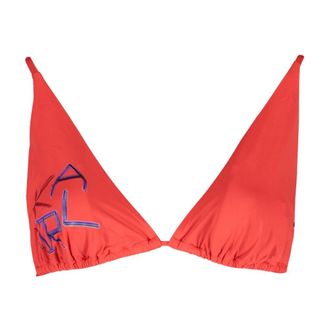 Karl Lagerfeld Femme, Maillots de bain, Rouge, Taille: 36 FR Triangle Swimsuit