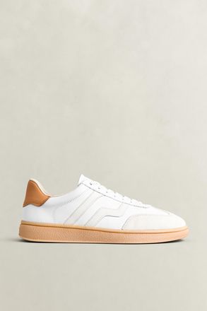 GANT Herren Cuzmo Sneaker aus Leder (40) Wei&szlig;