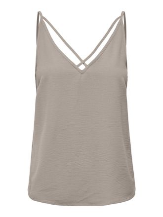Only ONLMETTE Life V-Neck Singlet WVN