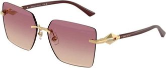 Jimmy Choo London Femme, Accessoires, Jaune, Taille: 59 MM Jc4018 Lunettes de soleil