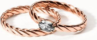 Purelei Volcano Ring Set Wei&szlig;