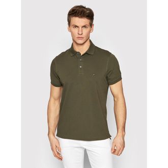 Tommy Hilfiger Poloshirt 1985 MW0MW17771 Gr&uuml;n Slim Fit