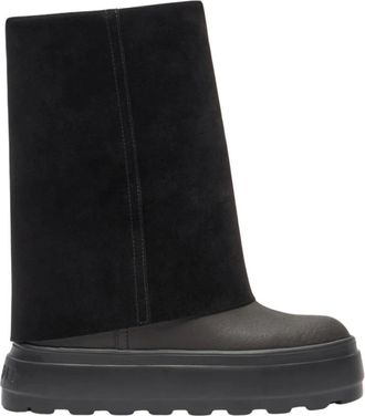 Casadei Femme, Chaussures, Noir, Taille: 35 1/2 EU Bottes &agrave; revers Nomad