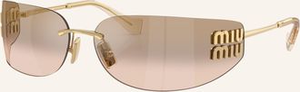 Miu Miu Sonnenbrille Mu a51s gold