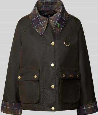 Barbour Regular Fit Funktionsjacke aus reiner gewachster Baumwolle