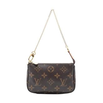Louis Vuitton Petit Sac Imprim&eacute; Pr&eacute;-aim&eacute; - Femme - Pre-owned - Brun - Taille: ONE Size
