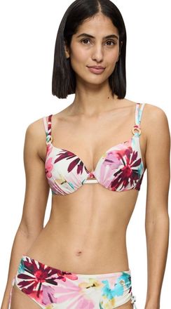 Triumph Summer Fleur WP, Bikini Top Damen, Mehrfarbig (Pink - Dark Combination), 42
