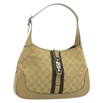 Gucci Sac bandouli&egrave;re GG Canvas Pre-owned - Femme - Pre-owned - Beige - Taille: ONE Size