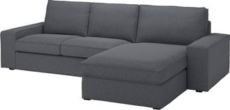 IKEA KIVIK 3er-Sofa mit R&eacute;camiere