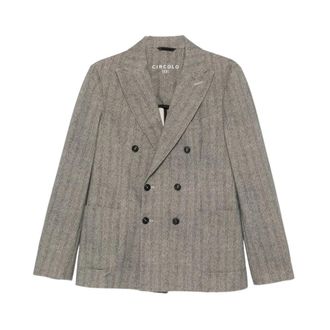 Circolo 1901 Cn5421 Blazer - - Jackets - Herren - Grau - XL