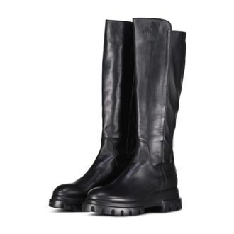 AGL Agl, Femme, Chaussures, Noir, Taille: 41 EU Bottes Malika à plateforme