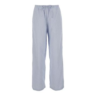 Dunst Femme, Pantalons, Bleu, Taille: 38 FR Pantalon de Pyjama &agrave; Carreaux Cordon de Serrage