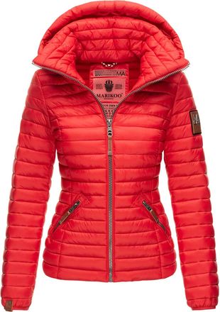 Marikoo Damen Steppjacke - Löwenbaby, leicht mit abnehmbarer Kapuze