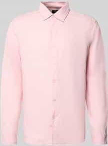 Mc Neal Leinenhemd mit Kentkragen