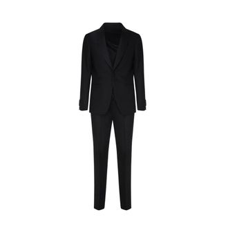 Lardini Elegante Kleider - - Suits - Herren - Schwarzk - L