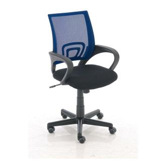 Clp Geus Office Chaise sur un studio de r&eacute;seau respirant pc pc Ergonomic pivotant Couleur : Bleu