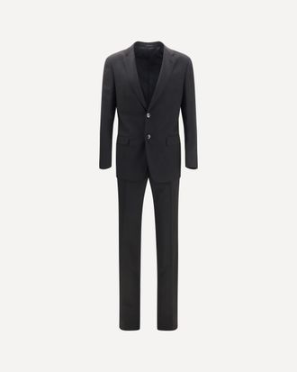 Giorgio Armani Linea soft single breasted Suit in virgin wool Male 46