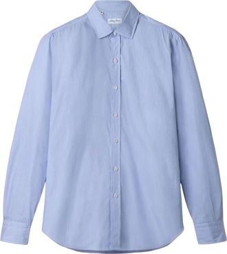 Salvatore Piccolo Homme, Chemises, Bleu, Taille: 2XL Chemise Classique &agrave; Rayures