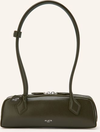 Alaia Ala&iuml;a Schultertasche Le Teckel Small gruen