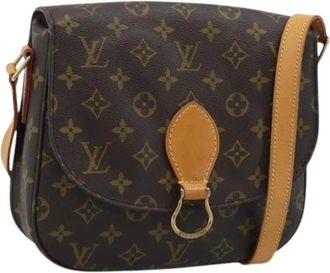 Louis Vuitton Sac bandouli&egrave;re Saint Cloud Pre-owned - Femme - Pre-owned - Brun - Taille: ONE Size