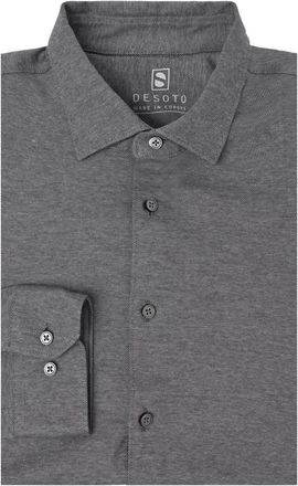 DeSoto Strukturiertes Hemd aus softem Baumwolljersey in
