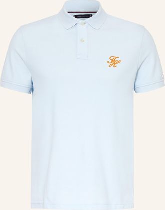 Tommy Hilfiger Piqu&eacute;-Poloshirt Regular Fit blau