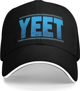 Generic Casquette de Baseball imprim&eacute;e YEET pour Casquette de Camionneur Unisexe Jey USO Casquette de Soleil Ajustement r&eacute;glable Protection Solaire et Protect