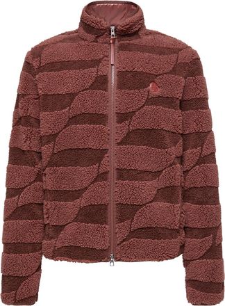 Moncler Moncler Teddy Jacquard Zip-up Sweatshirt, Men, Brown, Size: 3xl