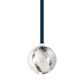 Georg Jensen Weihnachtskugel 2024, Palladium