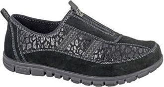 Boulevard Baskets extra larges en daim pour femme, Noir, 42 EU