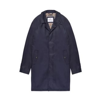 Aquascutum Archival Mac Coat - - Coats - Herren - Blau - M
