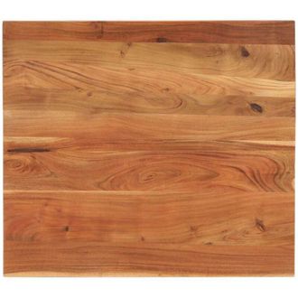 vidaXL vidaXL Dessus de table 110x80x3,8cm rectangulaire bois massif dacacia