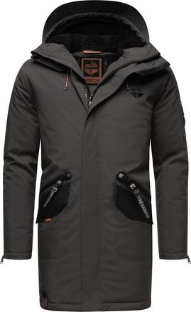 Stone Harbor Herren Winterjacke Ragaan mit Teddyfell & Kapuze