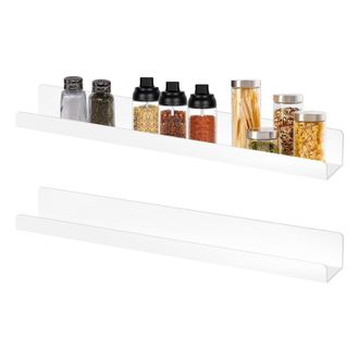 Generic Magnetische Regale - Schwebendes Metall Magnetregal Zur B&uuml;cherpr&auml;sentation - Acryl Wiederverwendbares B&uuml;cher-Display-Panel f&uuml;r Whiteboard, K&uuml;hlschrank