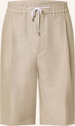 HUGO BOSS Hugo Leinenshorts Felino beige