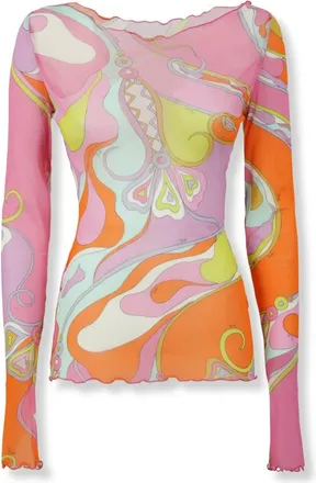 Pucci Femme, Tops, Multicolore, Taille: 42 FR Top