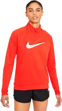 Nike Nike DD4902 W NK DF SWSH Run HZ MDLYR Sweatshirt Womens Chile red/White L