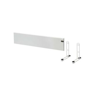 Adax Pack Adax Elektrischer Heizk&ouml;rper Wei&szlig; - 1200 w - 1450x200x90mm - Neo Basic NL12 kdt - F&uuml;&szlig;e f&uuml;r Heizk&ouml;rper p Wei&szlig;