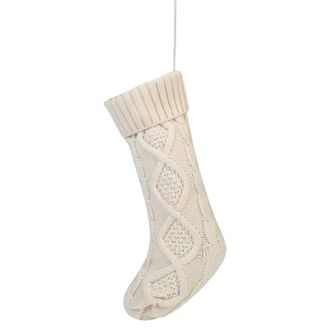 Generico Weihnachtssocken - Klassisch gestrickt - Weihnachtssocken f&uuml;r B&auml;ume, zur Dekoration von Winterferien im Kamin, B&uuml;cherregal