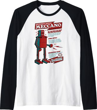 Meccano Modell Roboter Retro Ad Raglan