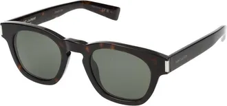 Saint Laurent Unisex Sunglasses Saint Laurent Sl 746 002 Havana Grey 48-23-145 Acetate