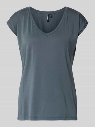 Pieces Relaxed Fit T-Shirt aus Modal-Mix Modell KAMALA