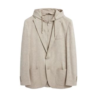 Eleventy Herren, Jacken, Beige, LGr&ouml;&szlig;e