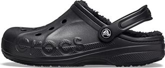 Crocs Unisexe Adulte Baya Lined Clog Sabots, Black/Black, 37/38 EU