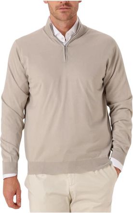 FILIPPO DE LAURENTIIS Herren, Strickwaren, Beige, MGr&ouml;&szlig;e