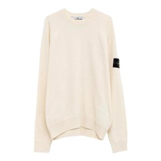 Stone Island Homme, Pulls, Beige, Taille: L Pull Ras du Cou